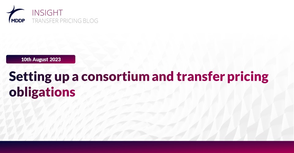 Setting up a consortium and transfer pricing obligations | MDDP