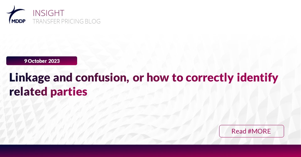 Linkage and confusion, or how to correctly identify related parties | MDDP