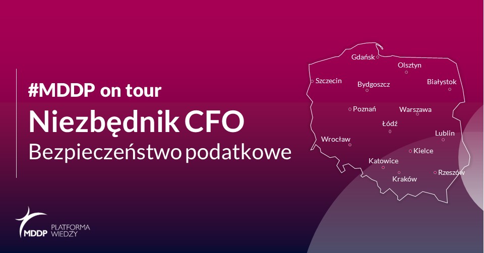 MDDP on Tour. Niezbędnik CFO | MDDP