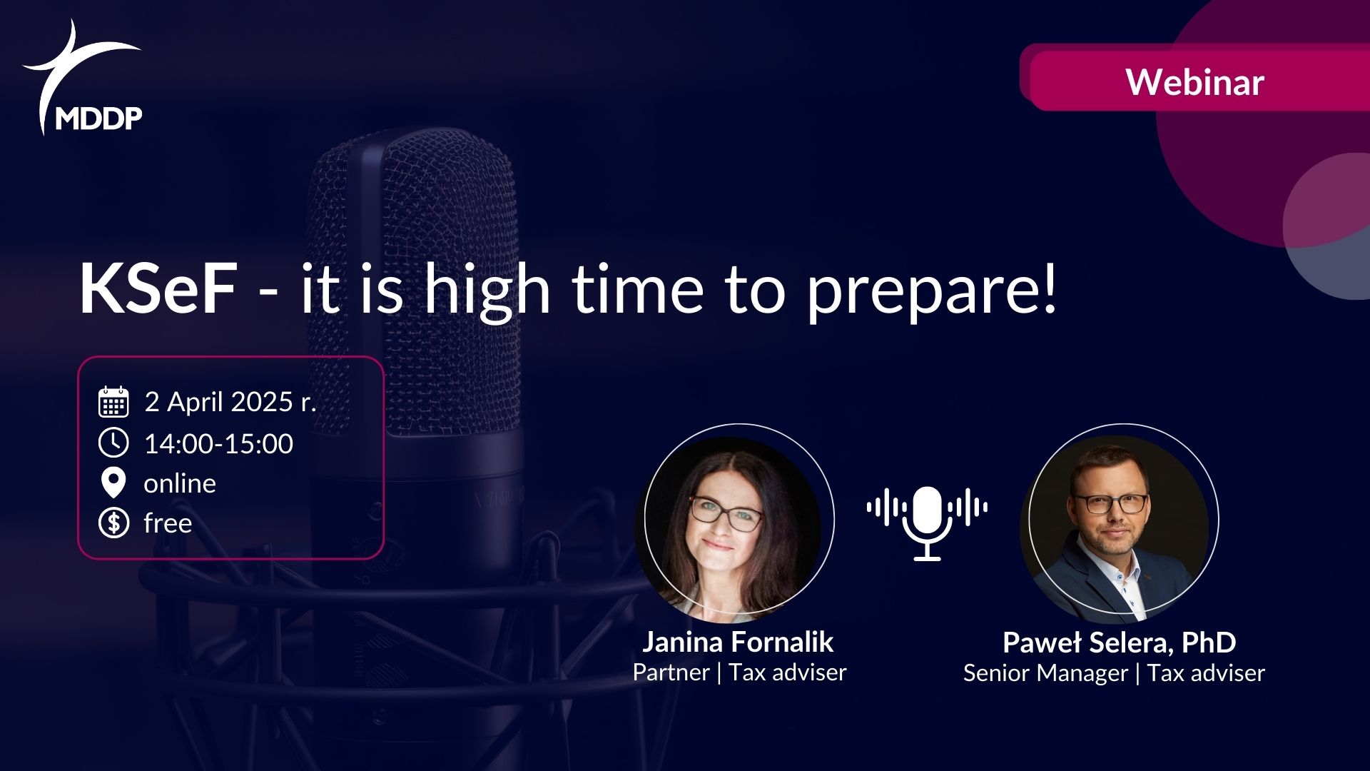 KSeF - it is high time to prepare! | MDDP